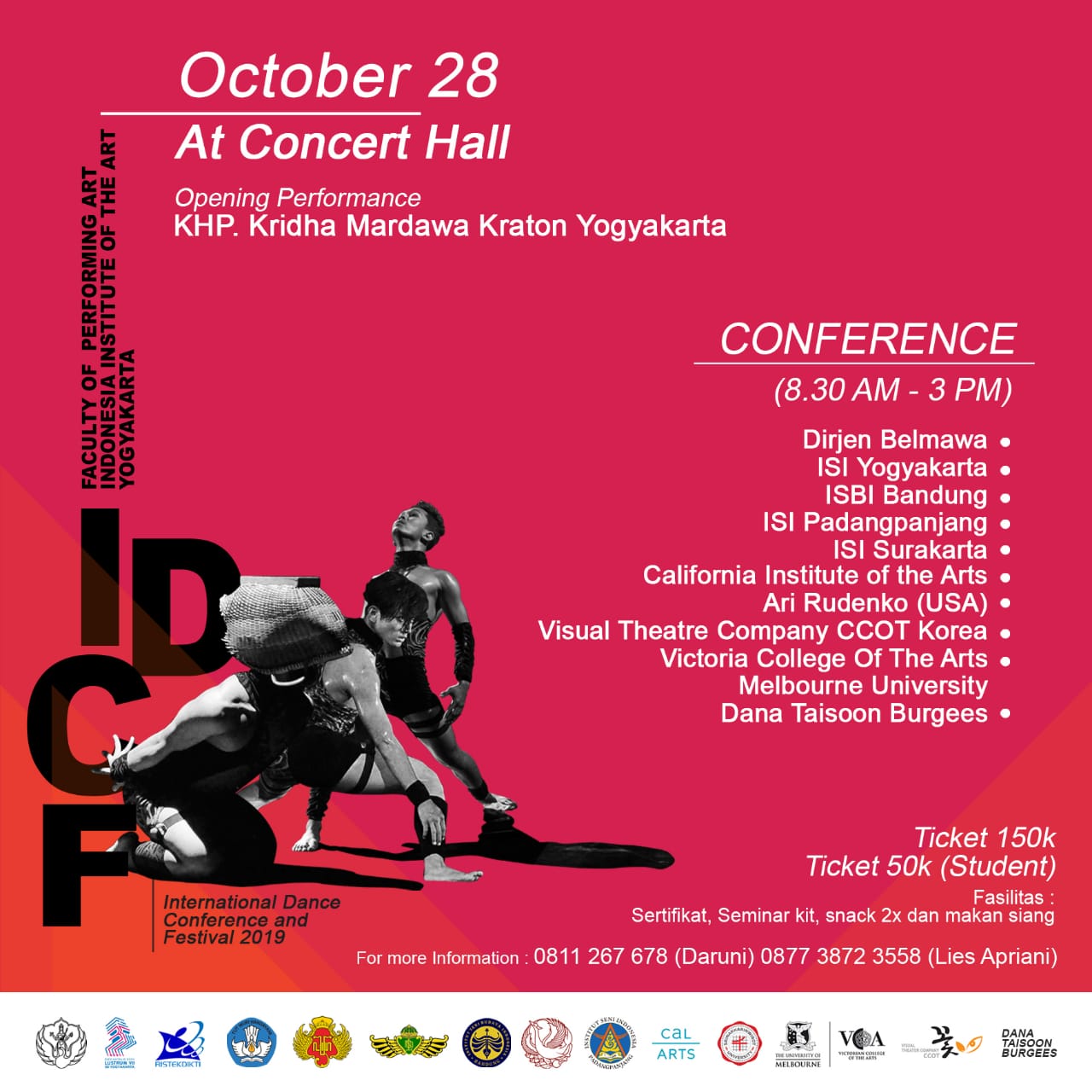 International Dance Conference and Festival (IDCF) 2019 – ISI Jogja ...