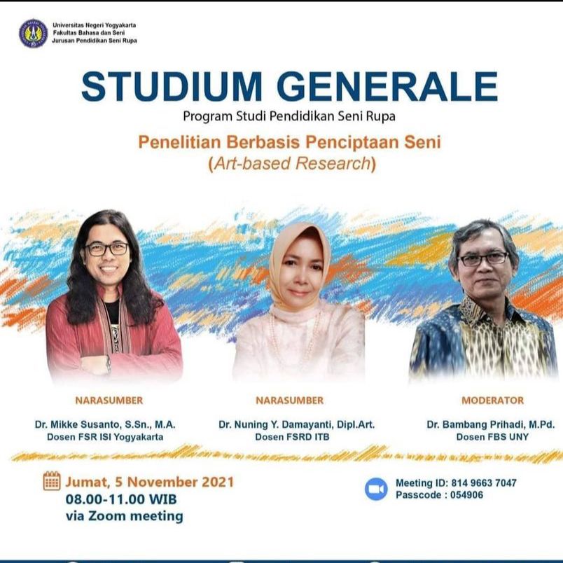 Dosen ISI Yogyakarta Menjadi Narasumber Studium Generale Program Studi ...