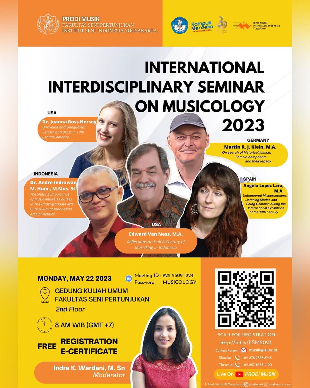 Program Studi Musik ISI Yogyakarta Selenggarkan International ...