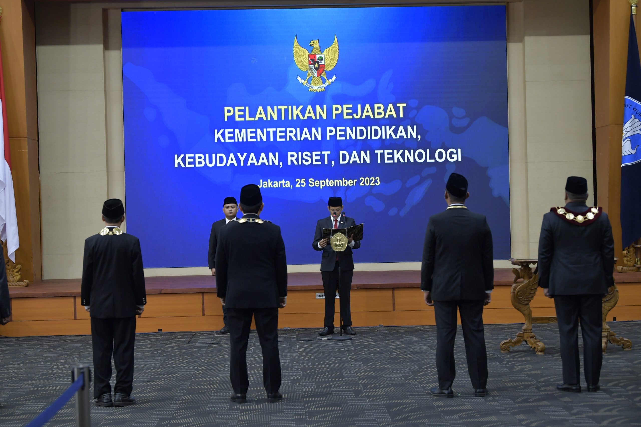 Menteri Pendidikan, Kebudayaan, Riset dan Teknologi Lantik Rektor ISI Yogyakarta – ISI Jogja ...