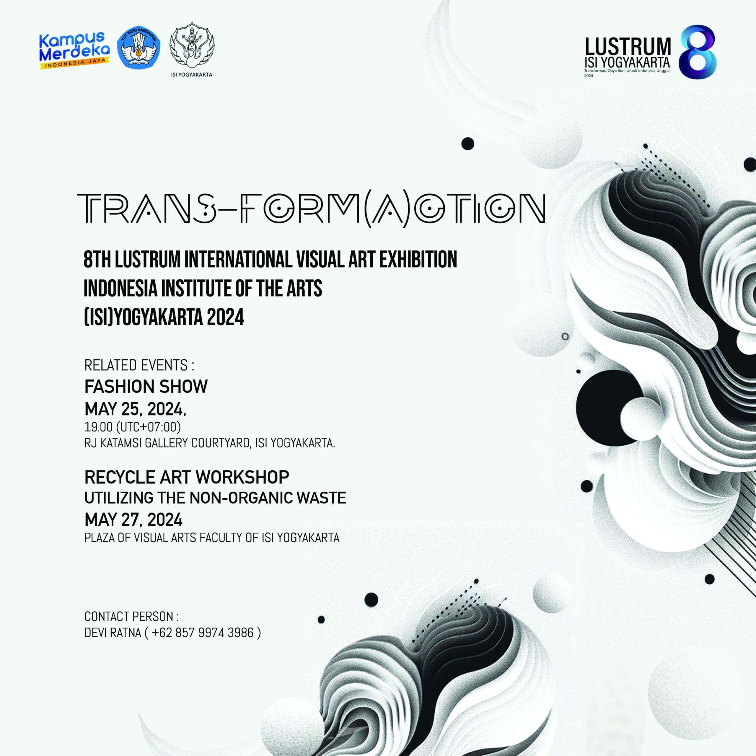 FSR ISI Yogyakarta Selenggarakan Pameran Bertajuk Trans-Form(A)otion ...