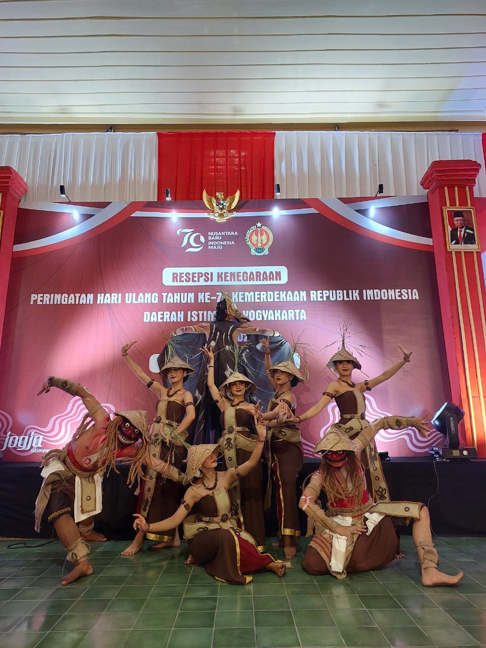 Fakultas Seni Pertunjukan ISI Yogyakarta dalam Resepsi Kenegaraan Peringatan HUT RI ke-79 di ...
